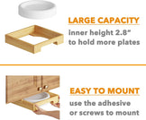 SpaceAid 12-inch Under Cabinet Paper Plate Holder